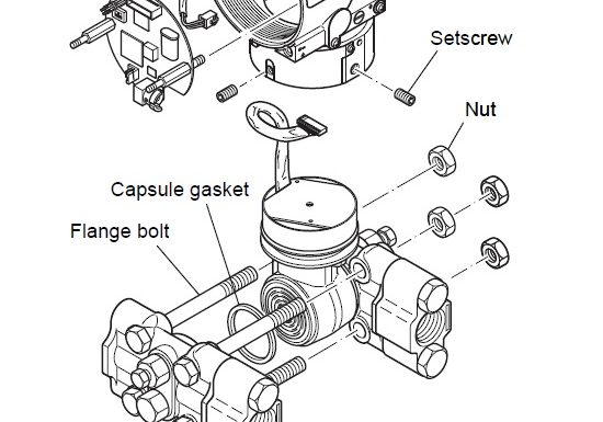 Procedure to remove Capsule Assembly from pressure transmitter ...