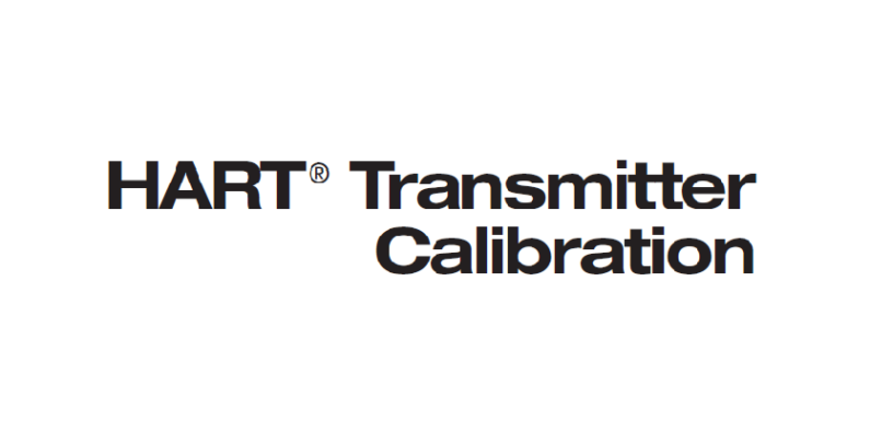 HART transmitter calibration procedure – For pressure transmitter ...